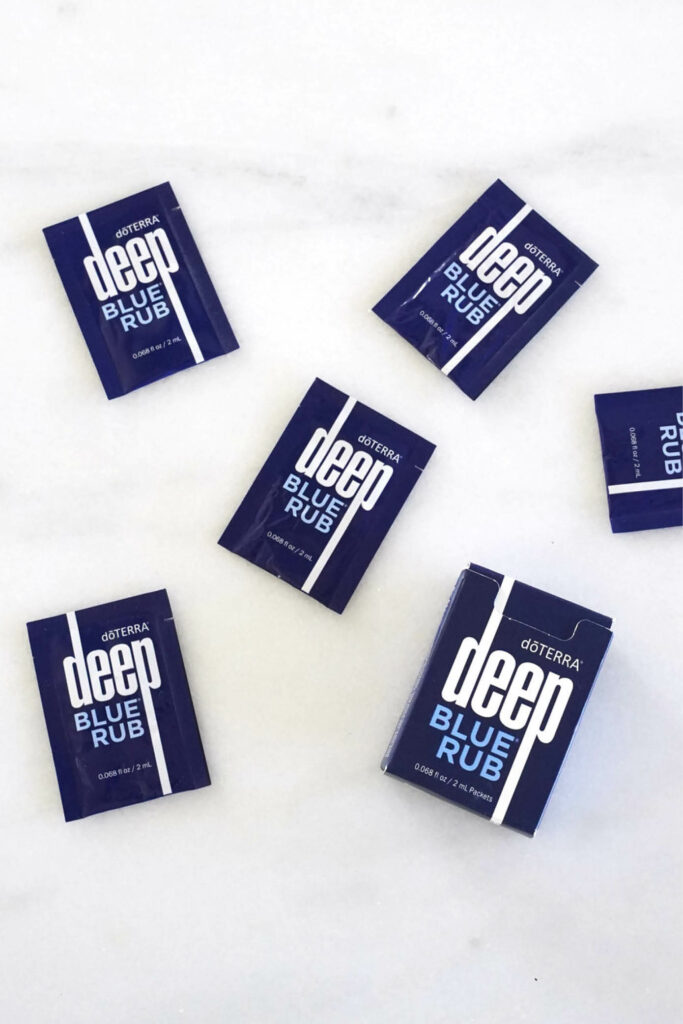 doTERRA Deep Blue Rub Samples - MagnolioWorld RO